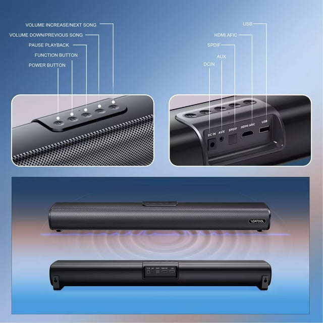 VEAT00L S20L Sound Bars for TV