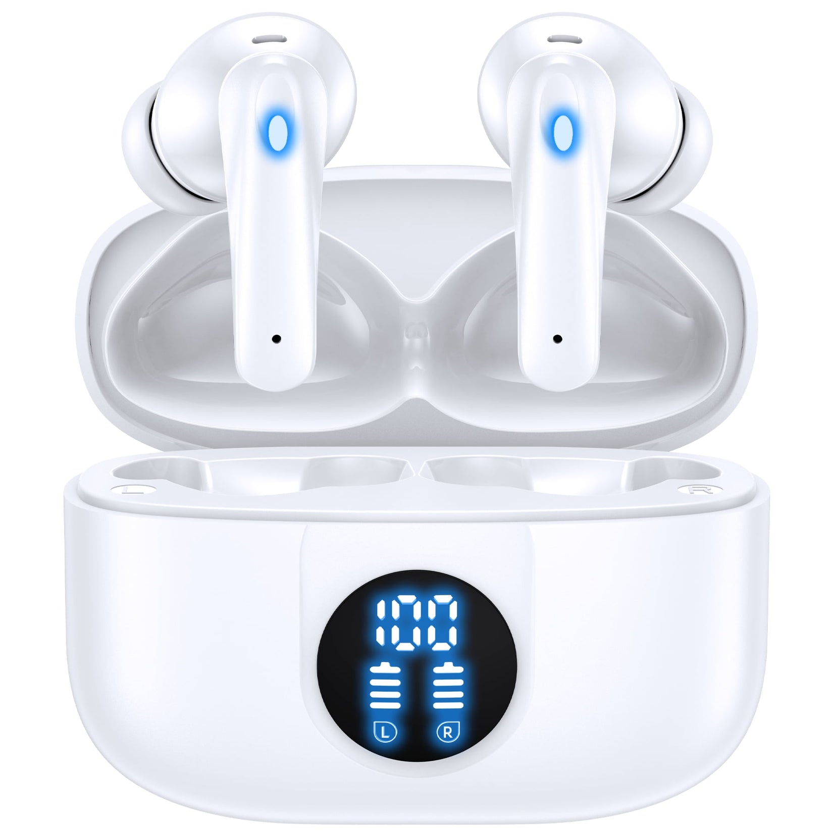 VEAT00L Wireless earbuds, Bluetooth headset 60 hours of battery life w
